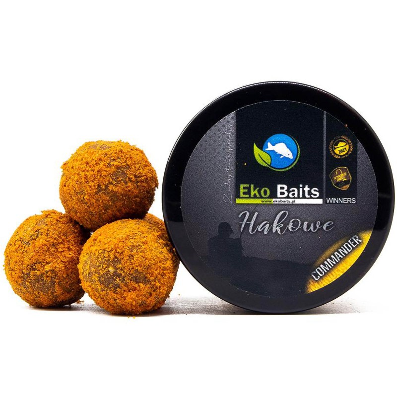 Kulki Haczykowe Eko Baits Gold Commander 28mm – Carp Grains